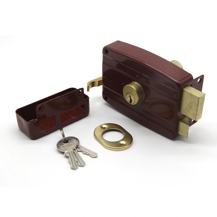 High Safety Door Anti-Theft Lock Night Latch Rim Lock - Buy internal ...