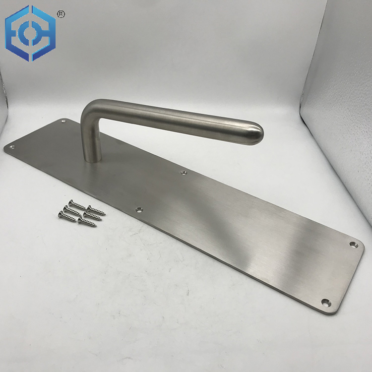 Stainless Steel Touchless Door Opener Arm Pull with Plate - Buy Arm ...