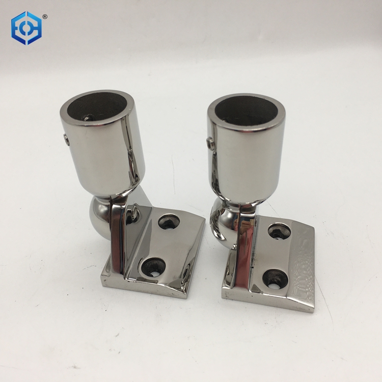 Stainless Steel Pipe To Wall Connector with Adjustable Angle Ø19 - Buy ...