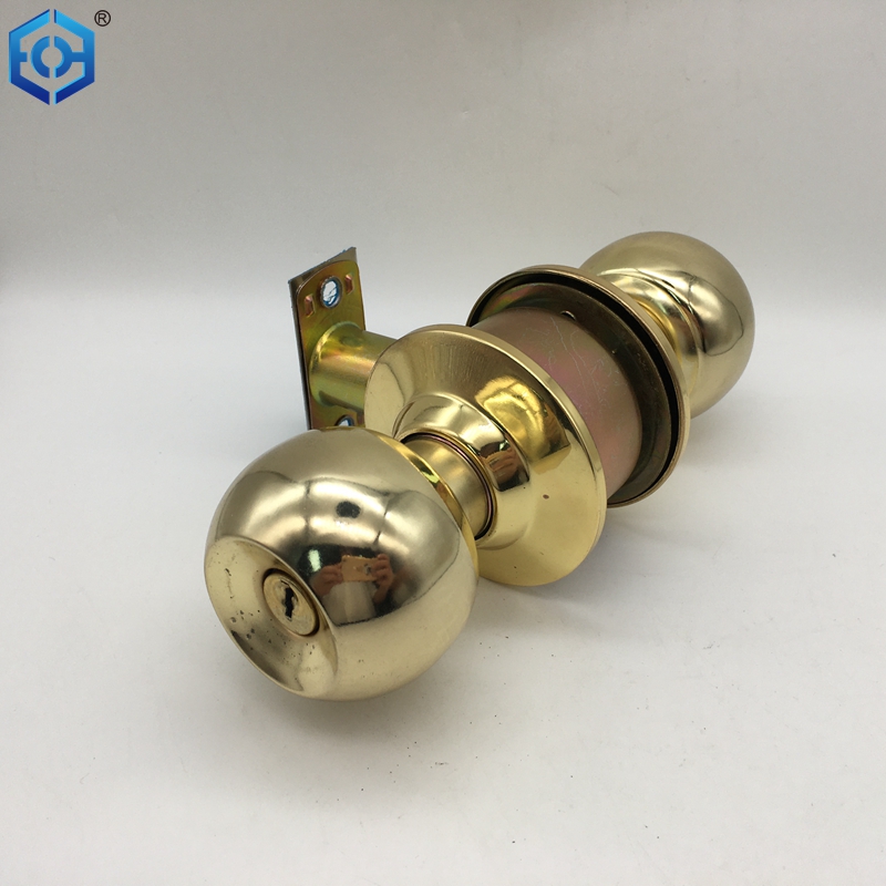 Keyed Door Knob Lock Bedroom Interior And Exterior Bathroom Door Konb ...