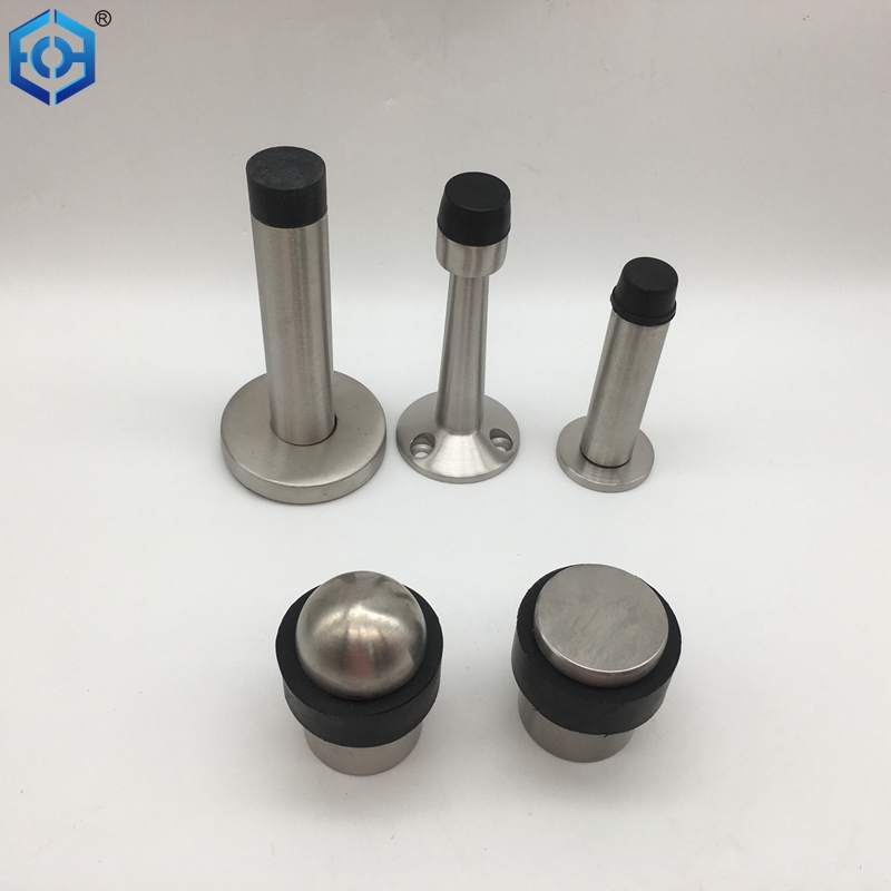 Silver Stainless Steel Floor-Mounted Door Stop - Buy cool door stops ...