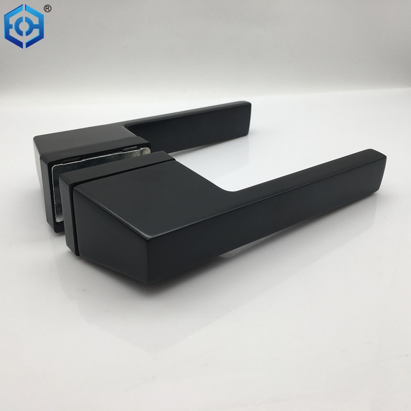 Latest Design Interior Brushed Nickel Black Bathroom Door Locks Handles ...