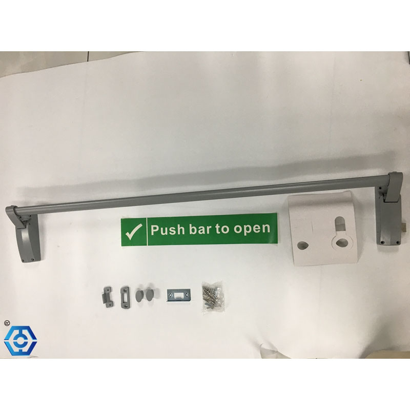 European Type Aluminum Body And Iron Tube Cross Bar Panic Exit Device ...