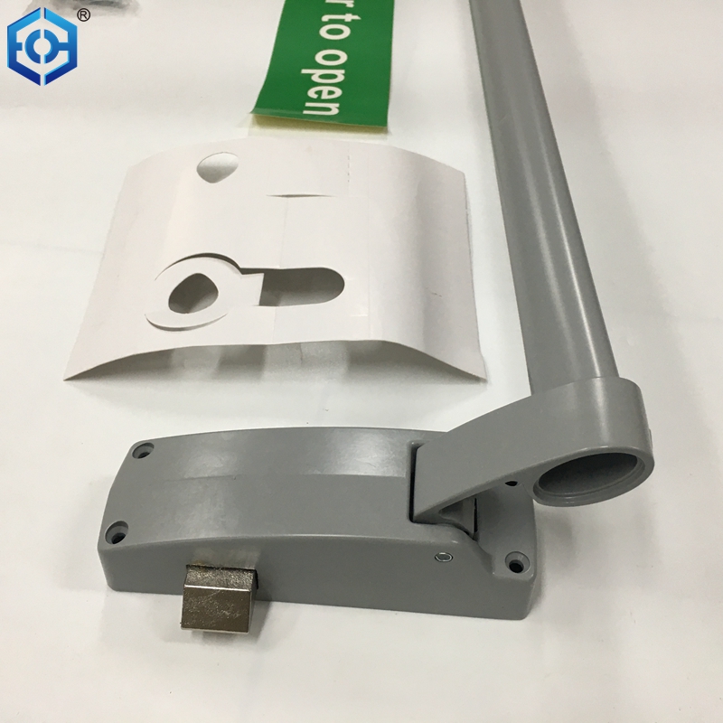 European Type Aluminum Body And Iron Tube Cross Bar Panic Exit Device ...