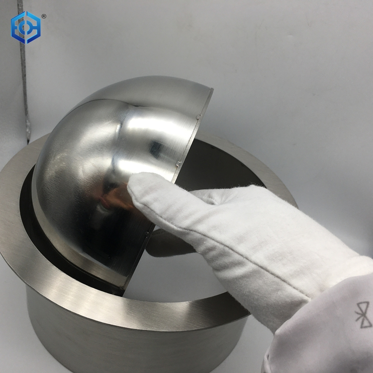 Round Trash Can Built-in Balance Flap Lid 304 Stainless Steel Recessed ...