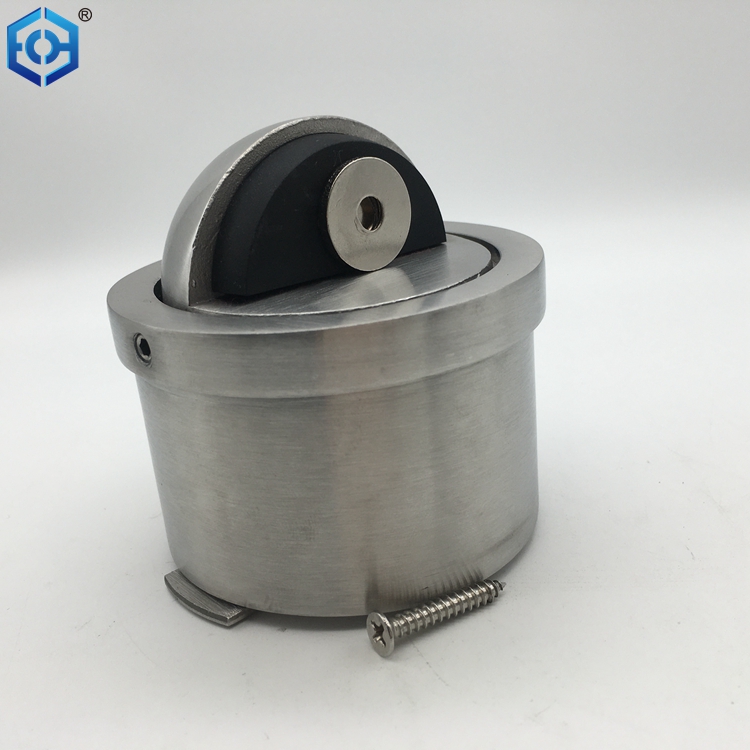 Solid Stainless Steel Magnetic Hidden Concealed Door Stopper - Buy Door ...