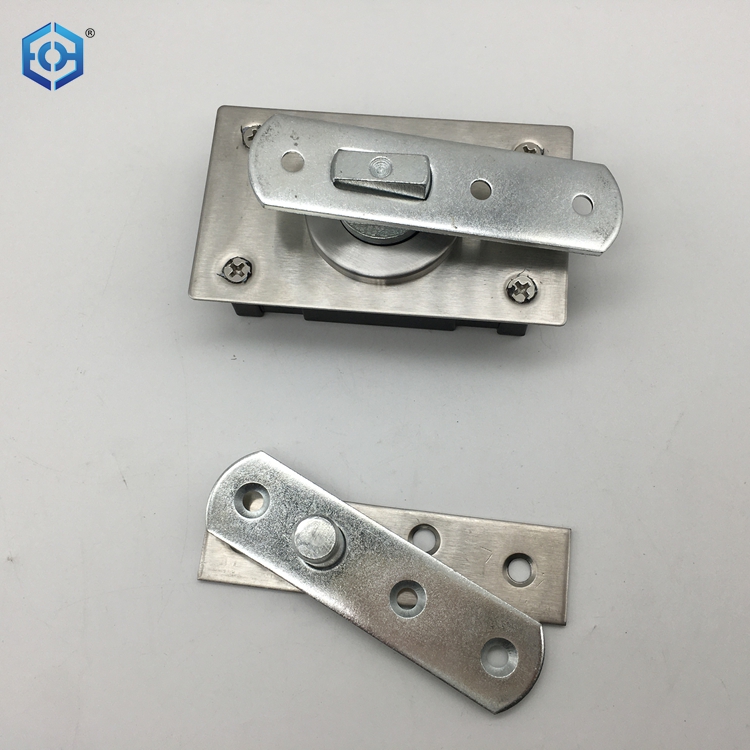Heavy Duty Springless 360 Degrees Rotation Hidden Pivot Hinge Top Floor ...