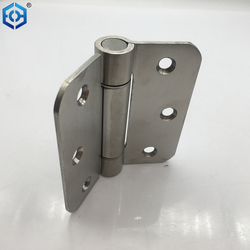 3 Inch with 5/8 Inch Radius in Satin Nickel Self Closing Adjustable ...