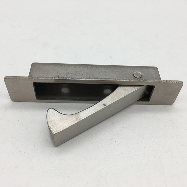 Stainless Steel Concealed Hook Pull Handle Furniture Flush Handles ...