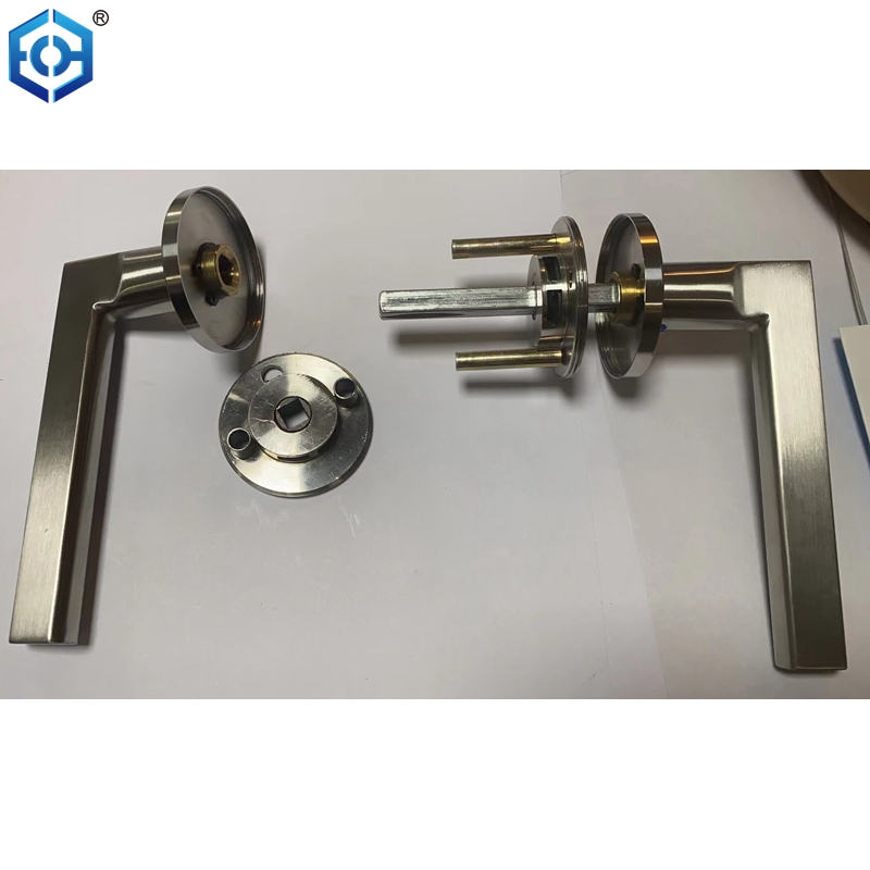 Stainless Steel Heavy Duty Commercial Door Handle Keyed Entry Lever ...