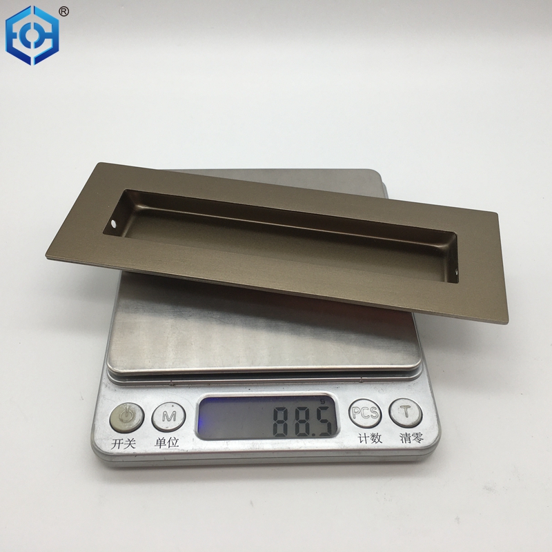 Drawer Handle Embedded Inset Concealed Handle Invisible Closet Sliding ...