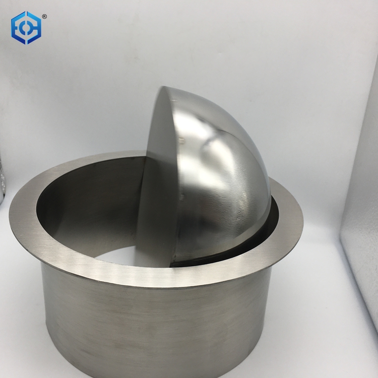 Round Trash Can Built-in Balance Flap Lid 304 Stainless Steel Recessed ...