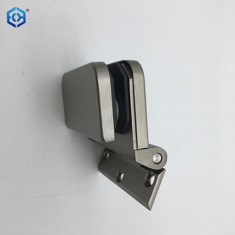 Stain Nickel Aluminum Frameless Glass Door Hinges - Buy glass door ...