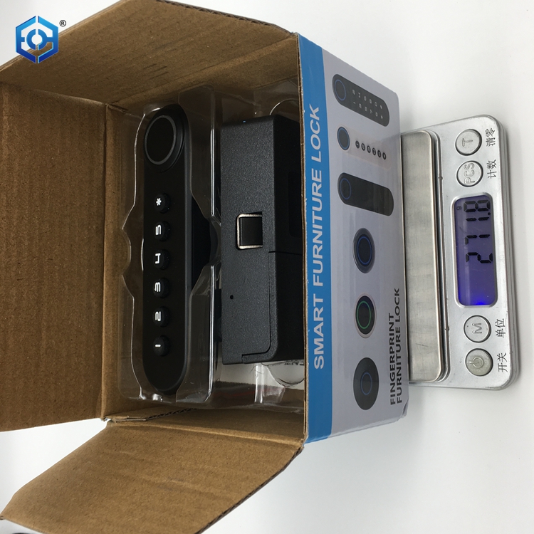 Fingerprint Smart Cabinet Lock Password Drawer Office File Smart Lock ...