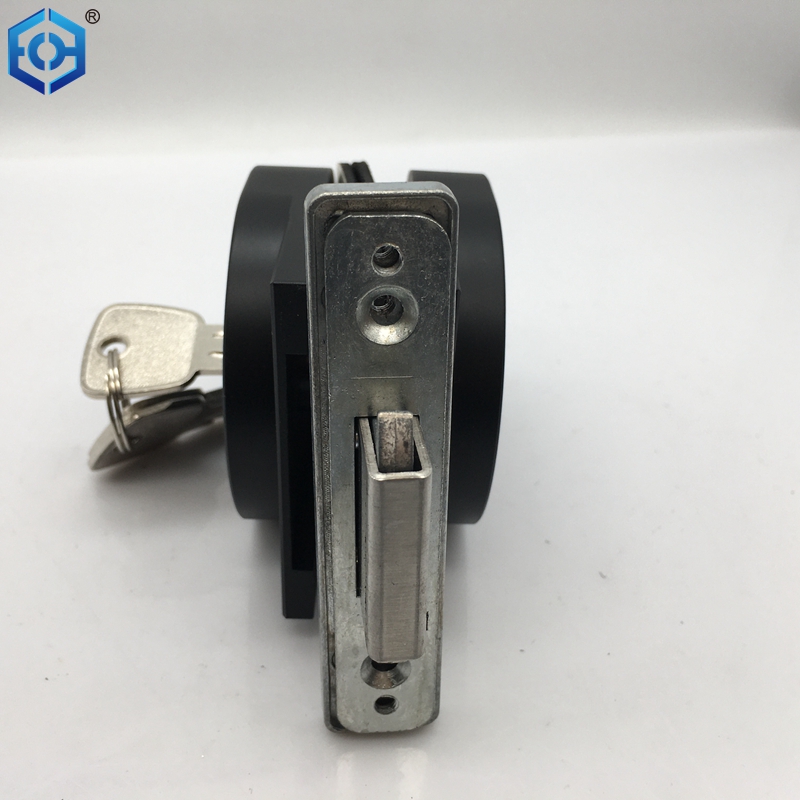 OEM/ODM China Matt Black Slim Frame Sliding Glass Door Lock With Key ...