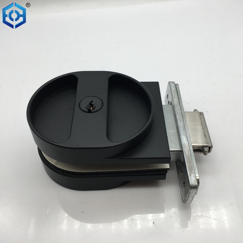OEM/ODM China Matt Black Slim Frame Sliding Glass Door Lock With Key ...