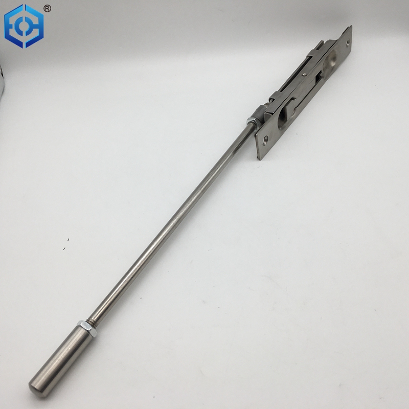 Solid Stainless Steel Extension Flush Bolt in Satin Nickel - Buy rack ...
