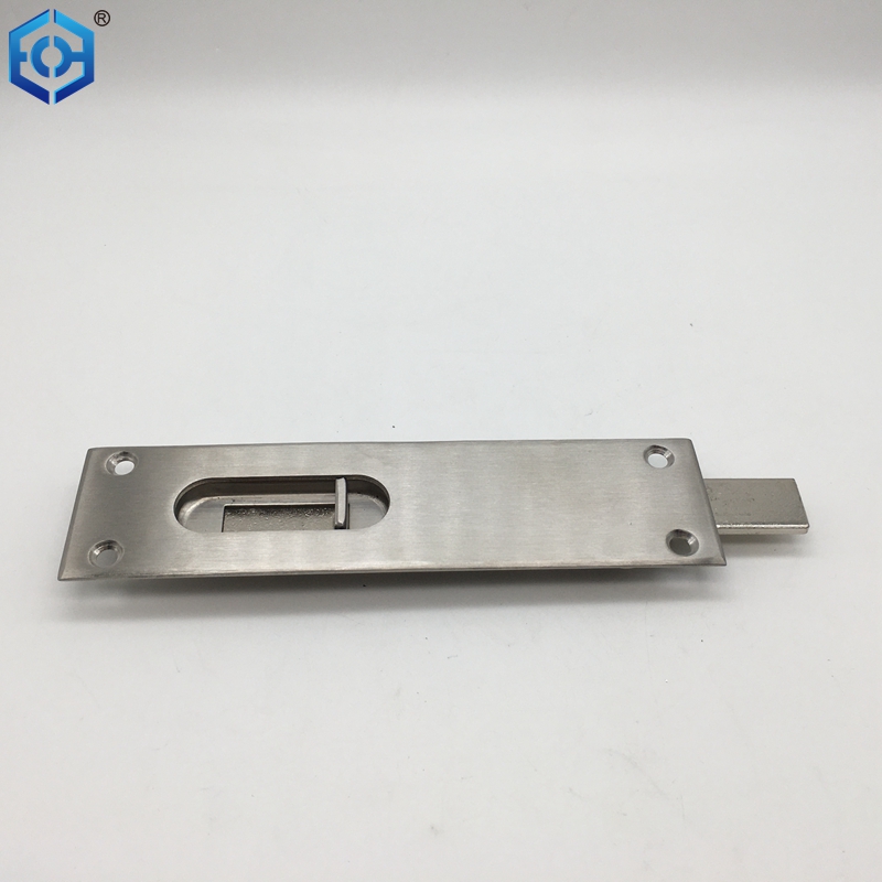 Stainless Steel Latch Sliding Door Lock Surface Mounted Slide Bolt For ...