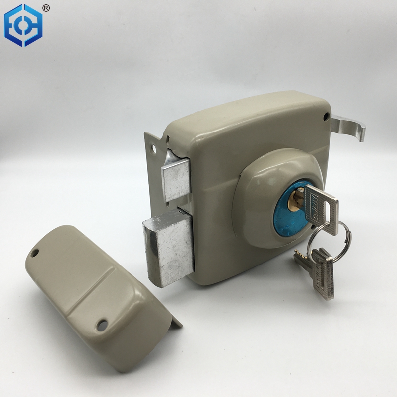 High Security Deadbolt Double Cylinder Rim Lock - Buy rim door knobs ...