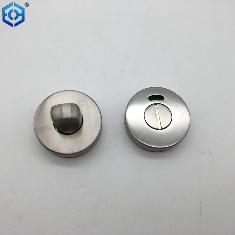 SSS And Black Stainless Steel Thumb Turn Door Lock with Indicator - Buy ...