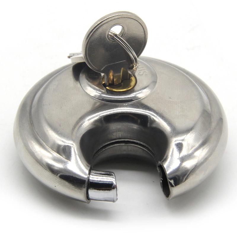 Hardened Ss Disc Door Lock Anti Rust Weatherproof Safety Padlock - Buy ...