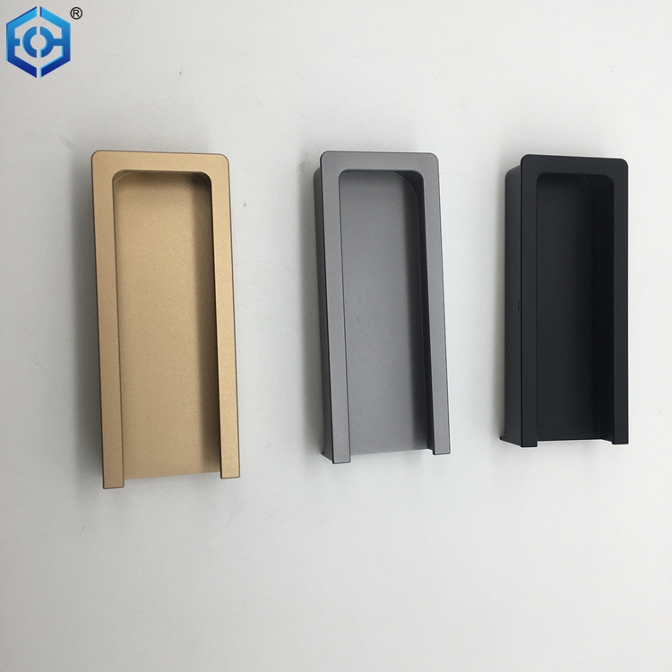 Modern Solid Invisible Drawer Pulls Concealed Embedded Concealed Pull ...