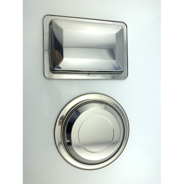 Kitchen Bar Built in Trash Can Cover Flush Recessed Dustbin Trash Bin ...