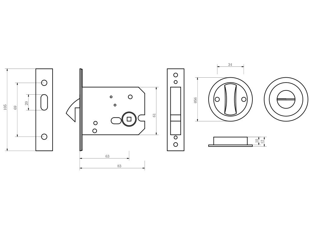 Hidden Hook Lock Factory Concealed Recessed Flush Invisible Pull Handle ...