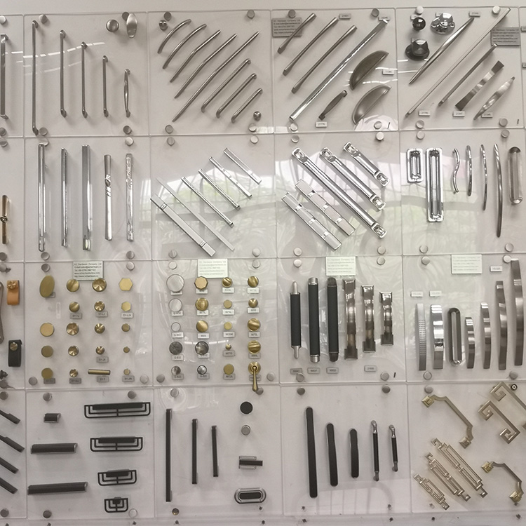 Color Custom Aluminium Extrusion Handle for Furniture Kitchen Cabinet ...