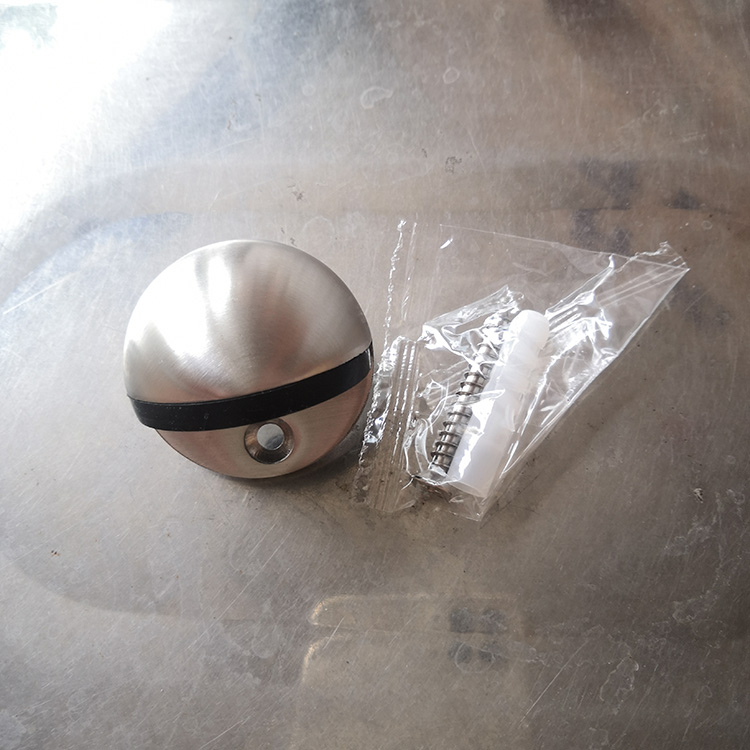 SSS Stainless Steel 304 Modern Half Ball Foor Mounted Door Stopper ...