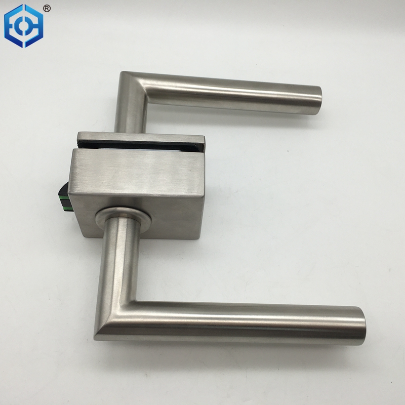 Stainless Steel Silent Glass Mounted Passage Glass Door Locks - Buy ...