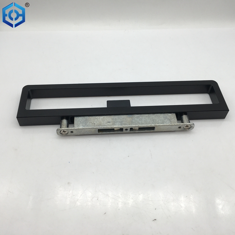 Matte Black Sliding Door Lock For Slim Frame Glass Doors - Buy surface ...