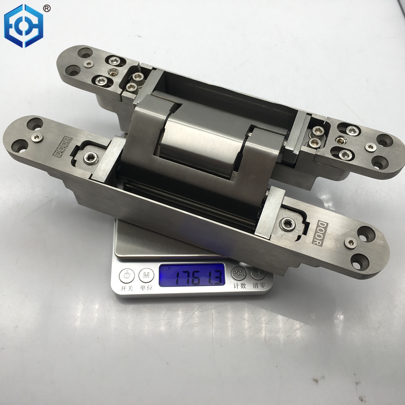 Load 200kg Heavy Duty 304 Stainless Steel Concealed Mute Hinge 3d ...