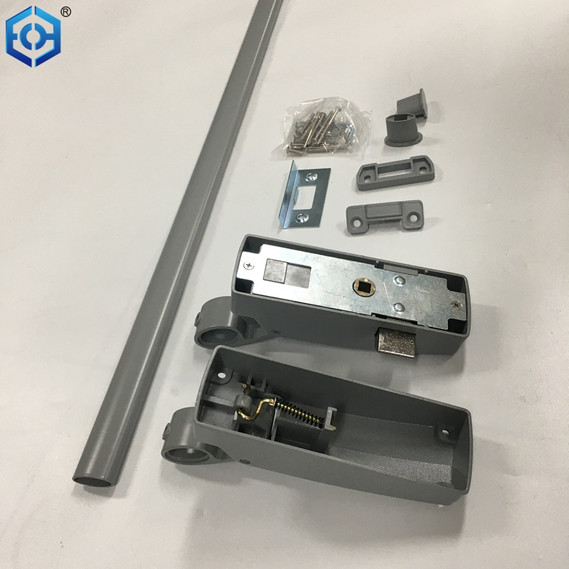 European Type Aluminum Body And Iron Tube Cross Bar Panic Exit Device ...