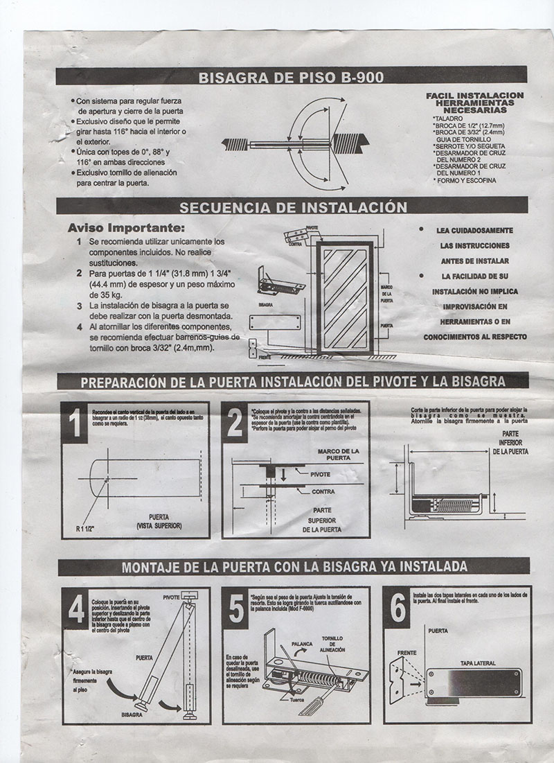 (EDC003)stainless steel Floor Spring Door Closer Double Acting Floor ...